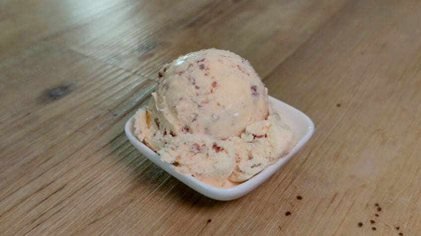 Mandarijnijs stracciatella-stijl recept - maak zelf ijs